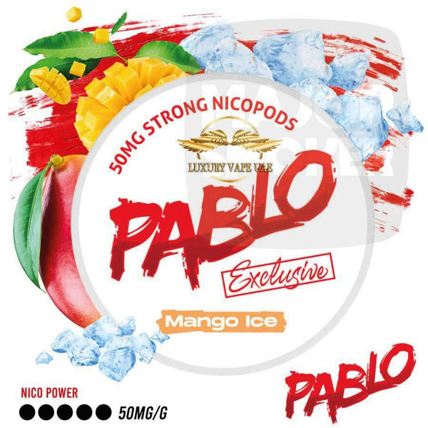 Pablo Mango Ice Nicotine Snus Pouches In Dubai| – Luxury Smoke AE