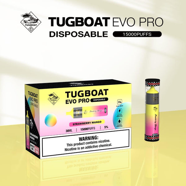Tugboat Evo Pro 15000 Puff – Luxury Smoke AE