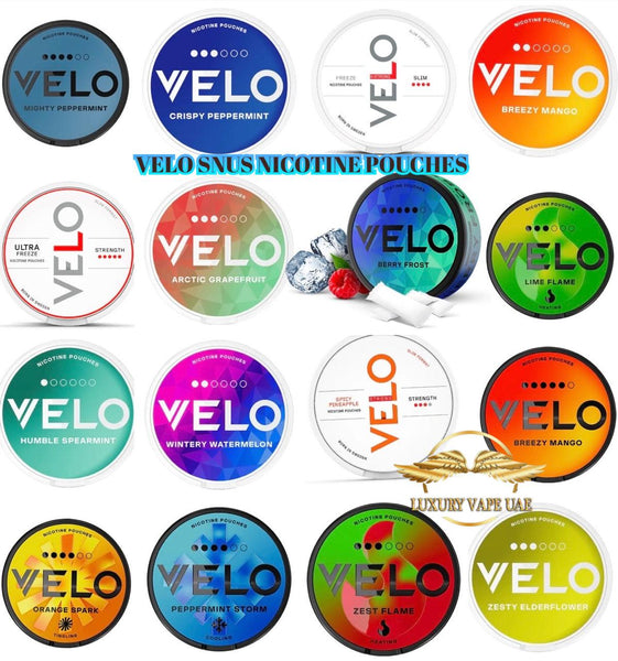 VELO CINNAMON FLAME 10mg In Dubai|NICOTINE POUCHES DUBAI – Luxury Smoke AE