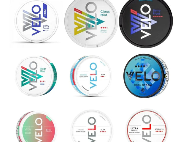 VELO Nicotine Pouches/Snus Flavors – Luxury Smoke AE