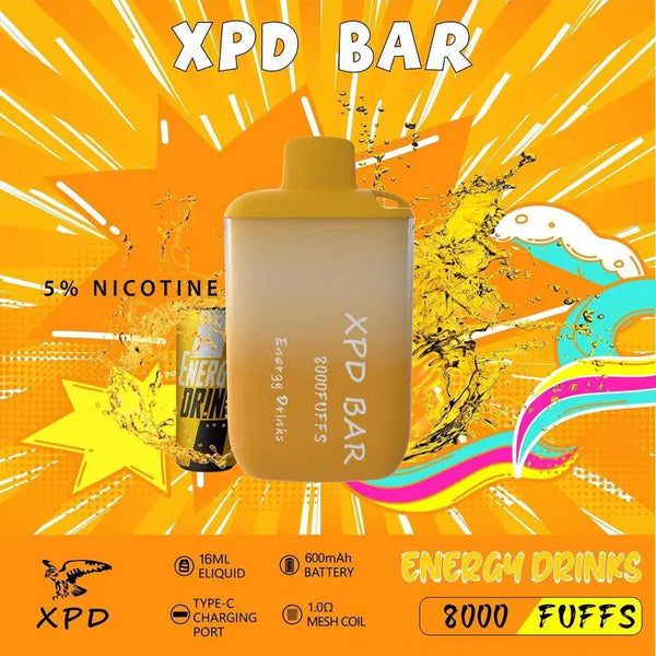 BUY XPD 8000 Puffs Disposable Vape DUBAI – Luxury Smoke AE