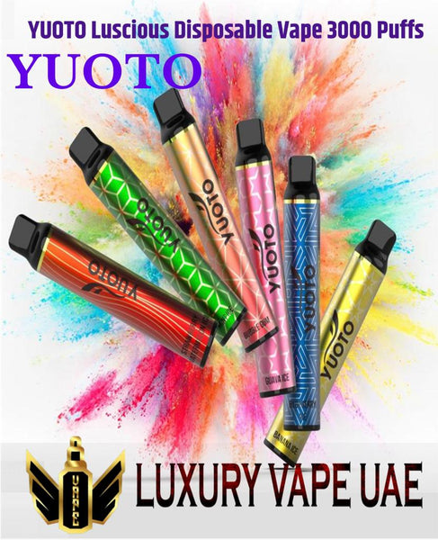 Yuoto Luscious 3000 Puffs Disposable Vape in Dubai – Luxury Smoke AE